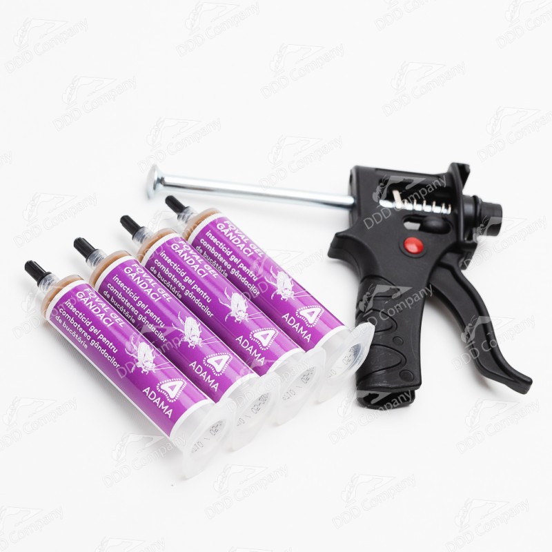 Pachet 4 buc Gel insecticid Foval Gel 35g si pistol administrare ...