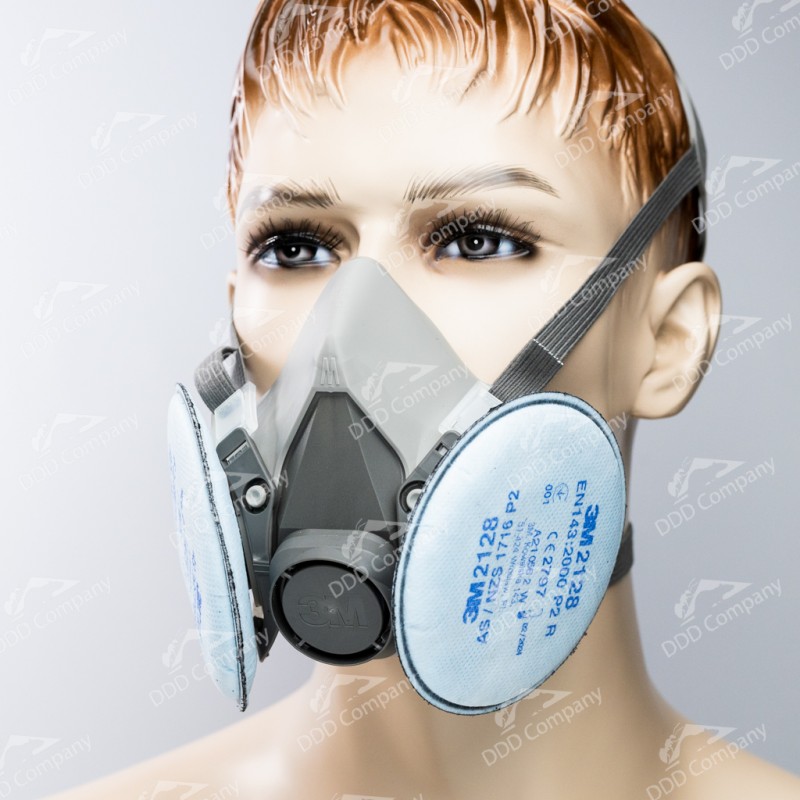 Set 2 buc Filtre 3M P2 + carbune activ - 2128 | MagazinDDD.ro