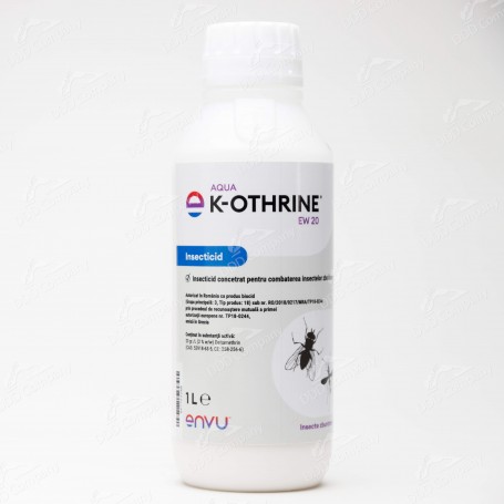 Insecticid AQUA K-OTHRINE EW20 1L, pentru controlul tantarilor si ...