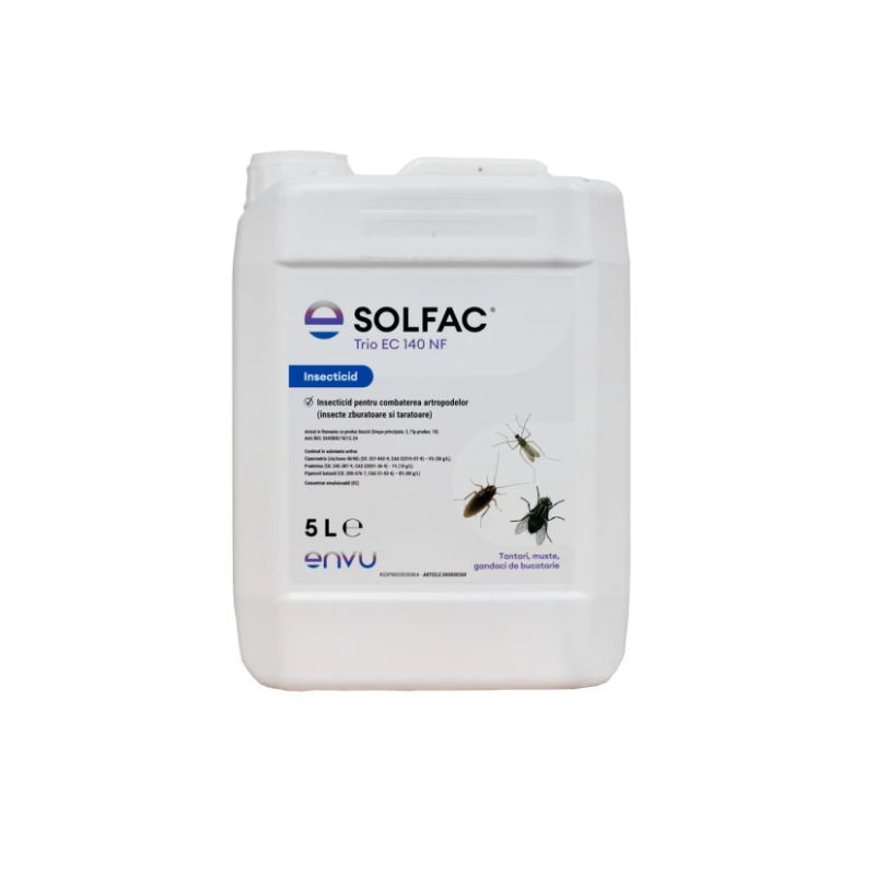 Insecticid Concentrat SOLFAC TRIO EC 140NF 5L | MagazinDDD.ro